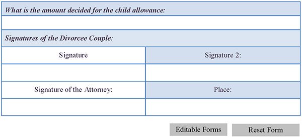 Divorce Decree Form | Editable PDF Forms